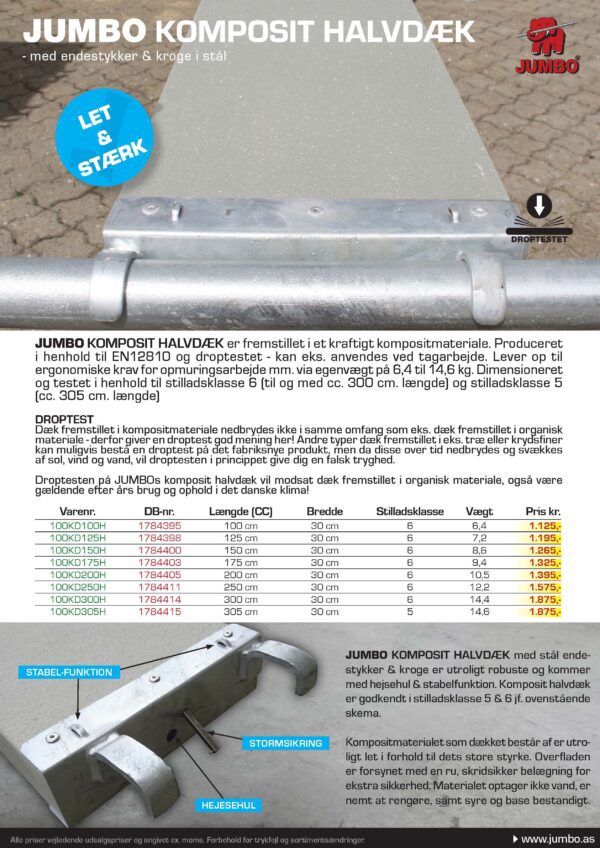 Se vores Katalog og løsblade lige her! – JUMBO Stillads